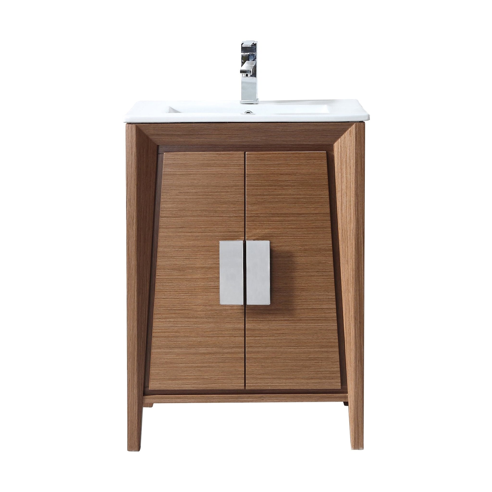 24 Inch Larvotto Light Wheat Contemporary Modern Bathroom Vanity ...