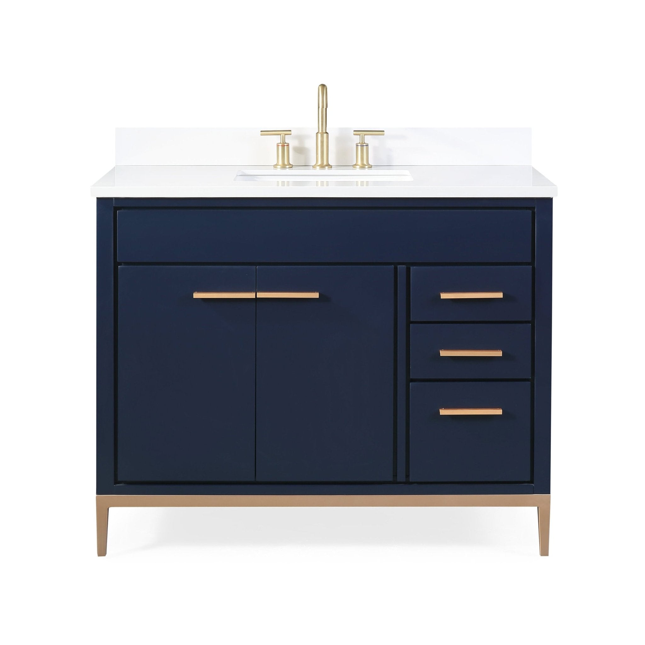 42 Inch Modern Bathroom Vanities | Tennant Brand Vanity